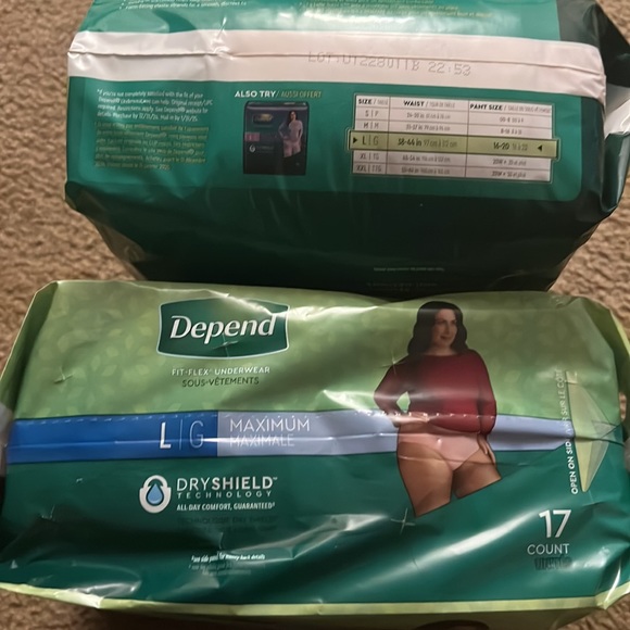 Depend | Other | Ladies Depends Underwears | Poshmark